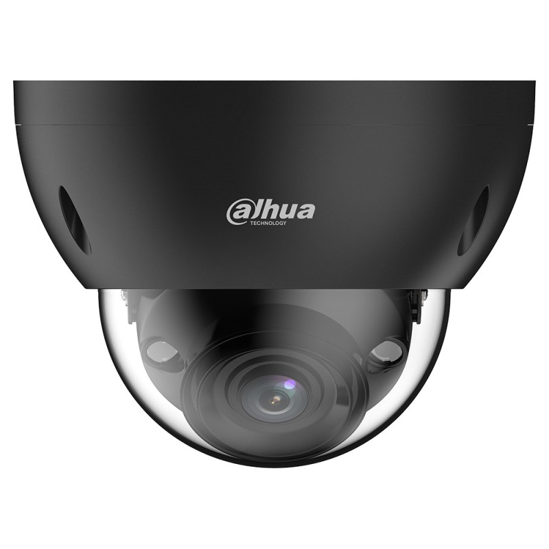Dahua IP dome camera, 4MP, 8 - 32 mm, IR 80 m, IP67, black