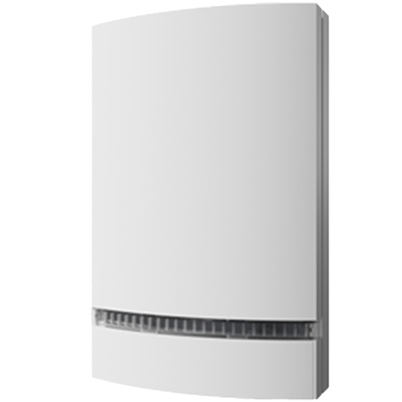 Gehäusefront, transparente Kalotte, weiß, ohne Logo