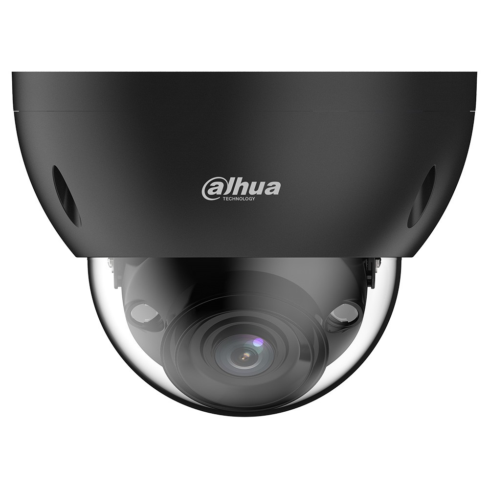 Dahua IP dome camera, 4MP, 8 - 32 mm, IR 80 m, IP67, black
